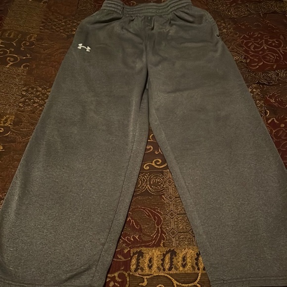 Under Armour | Pants | Mens Under Armour Relaxed Fit Open Hem Poly ...